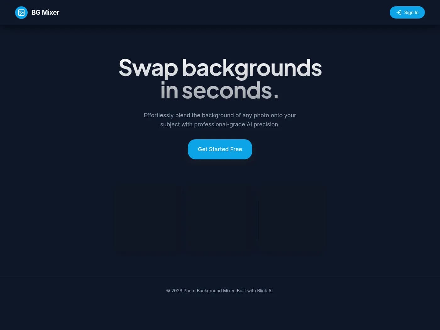 Photo Background Mixer