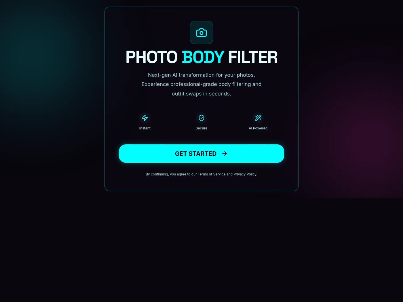 Photo Body Filter