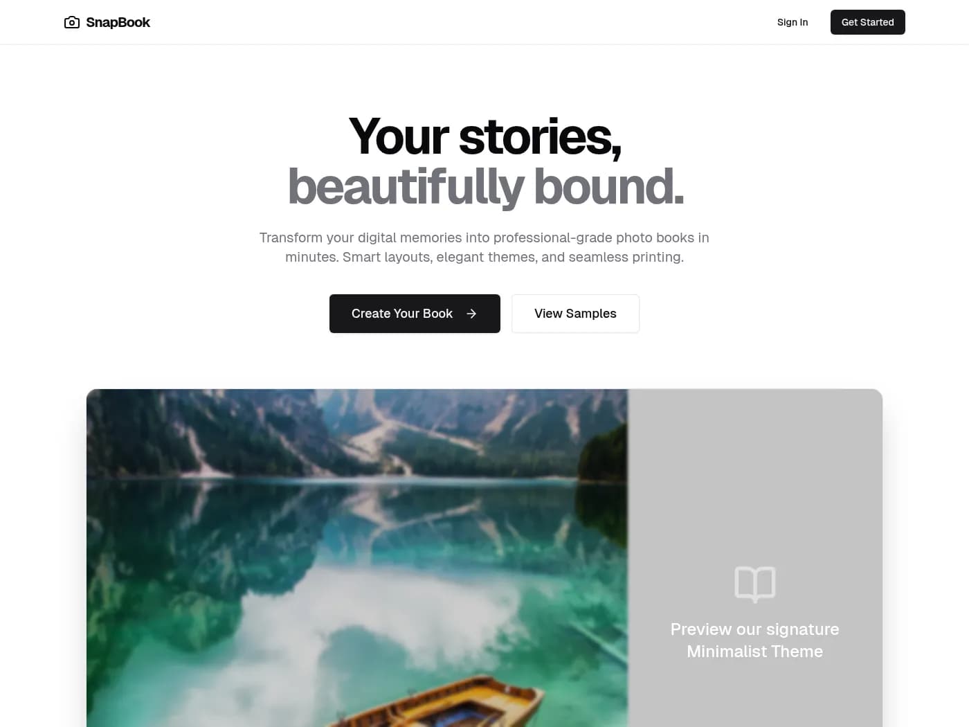 SnapBook Maker