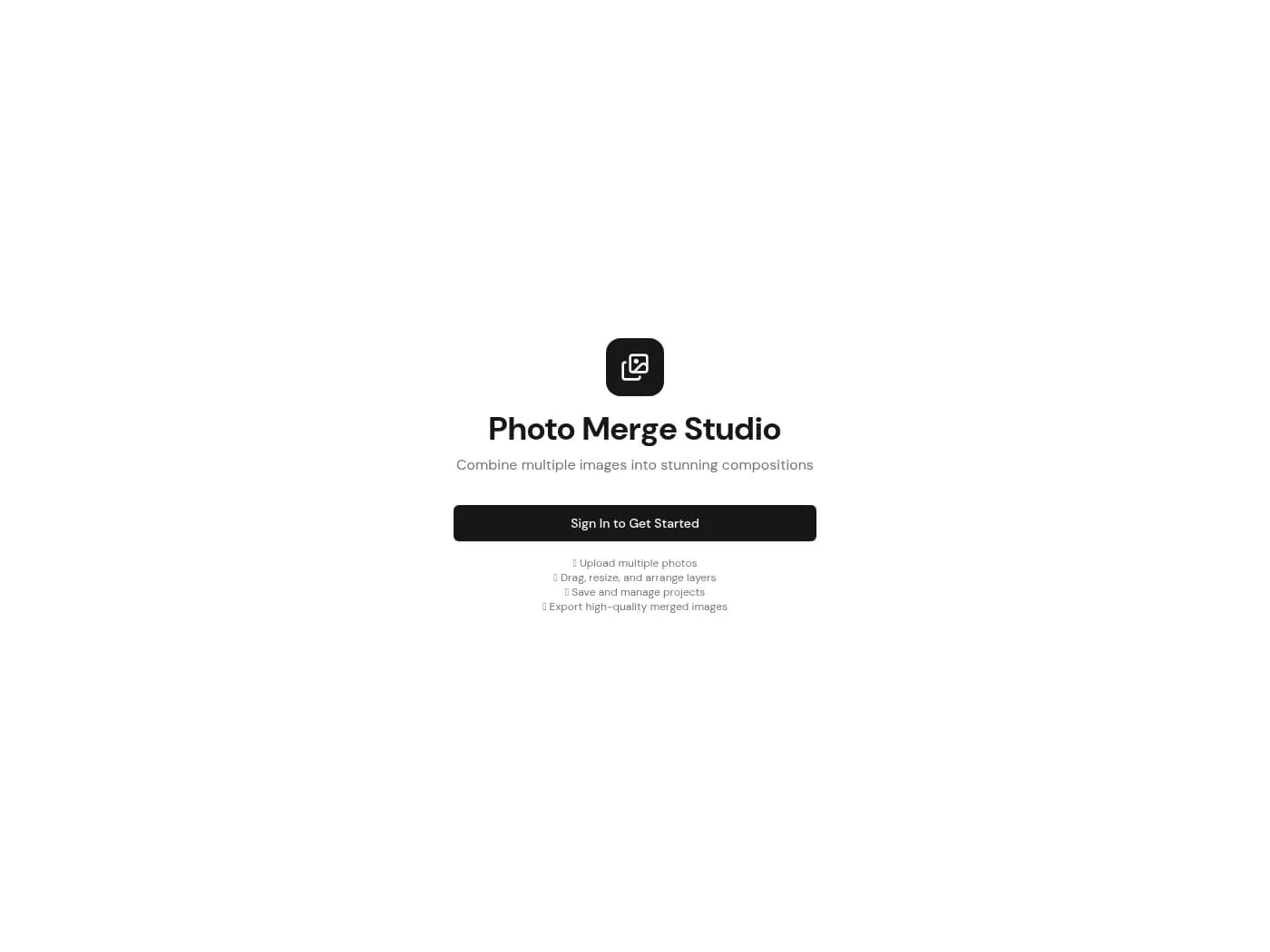 Photo Merge Studio