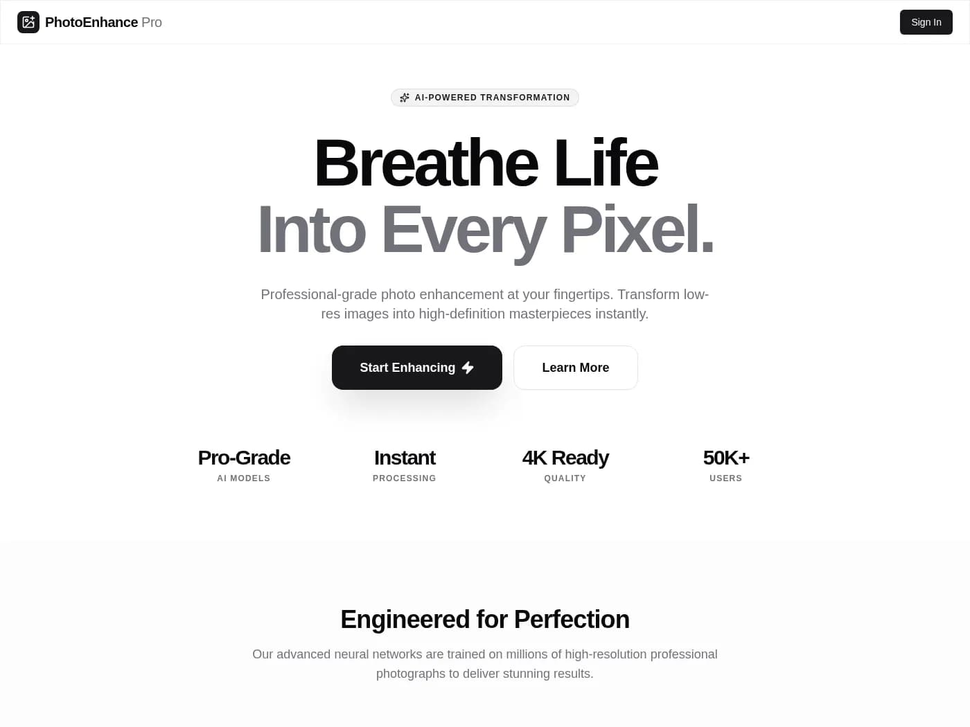 PhotoEnhance Pro