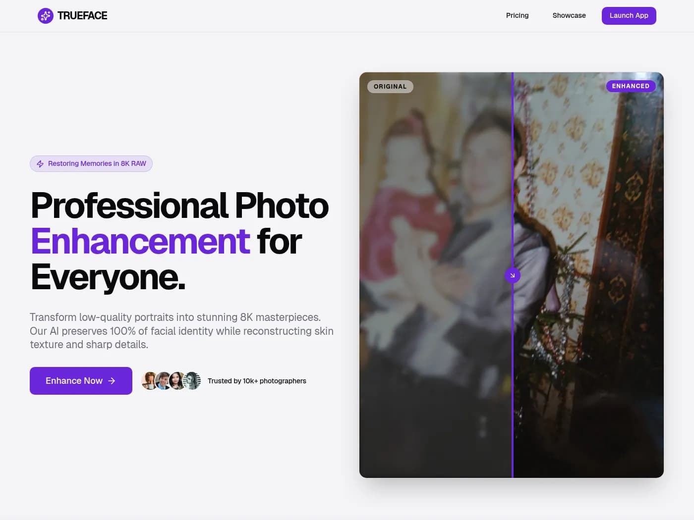 TrueFace Photo Enhancer