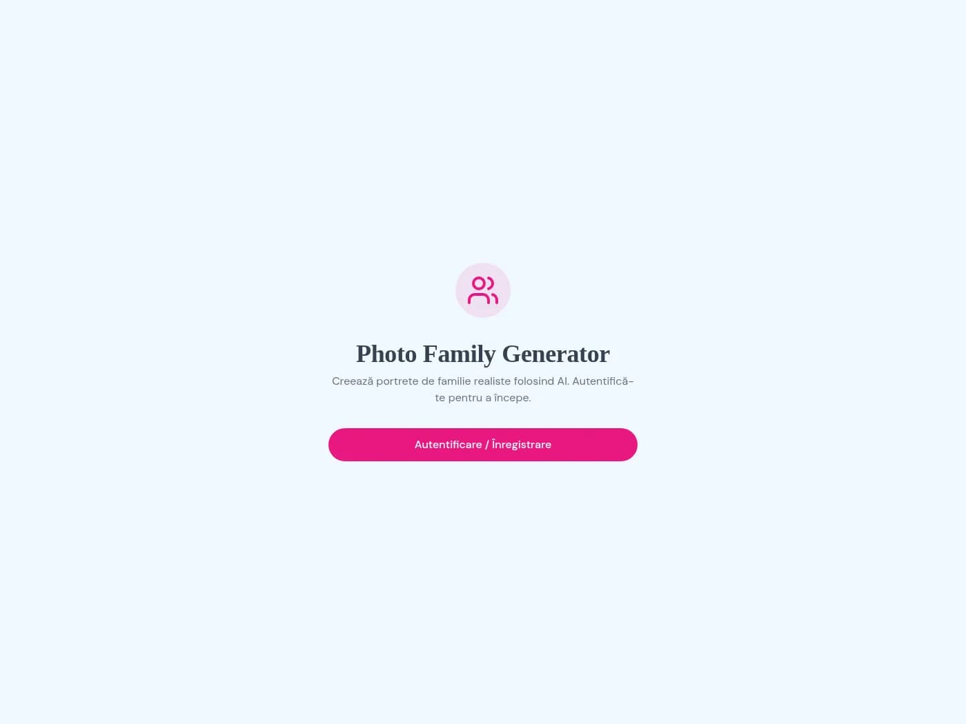 Photo Family Generator