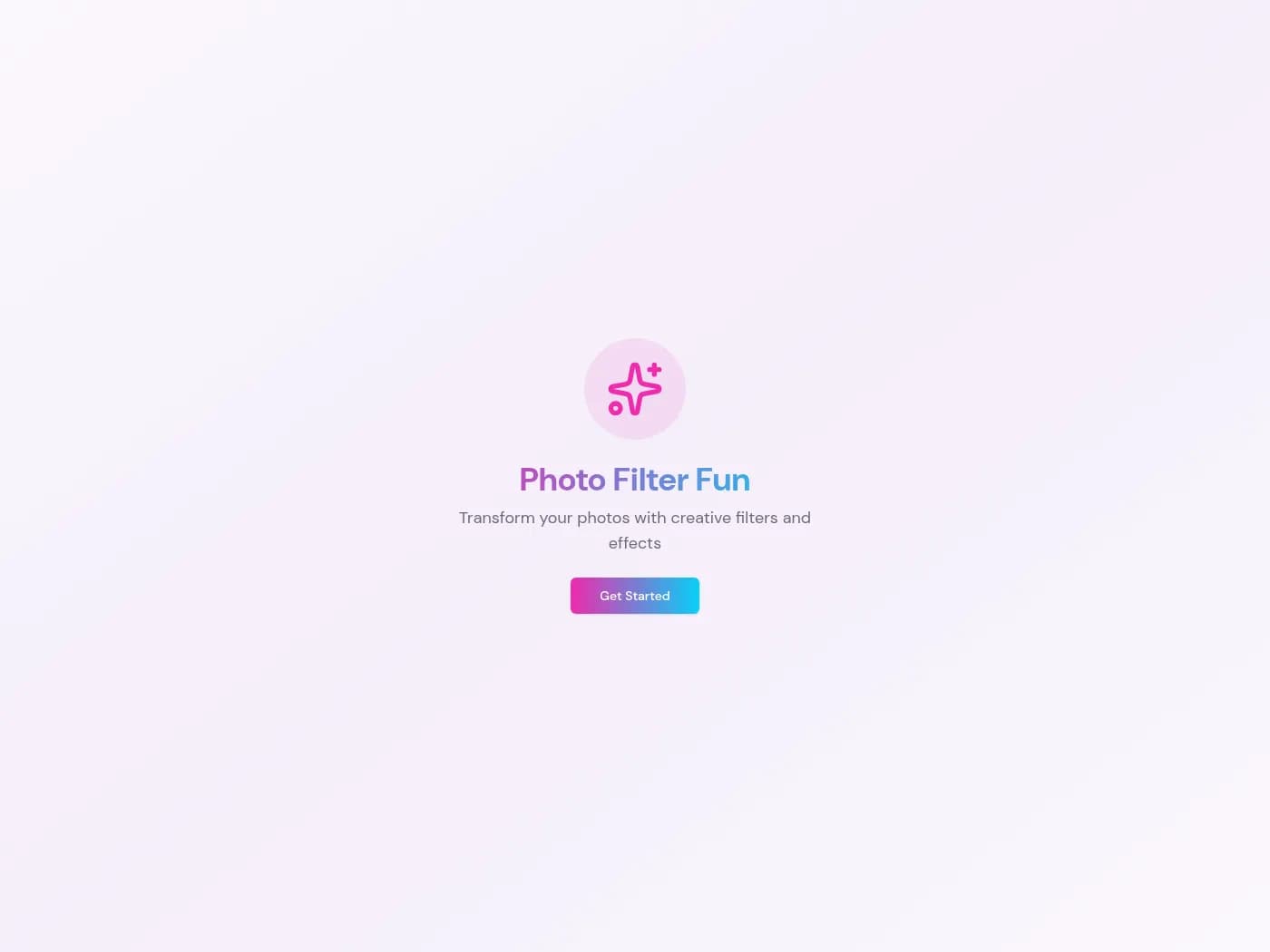 Photo Filter Fun