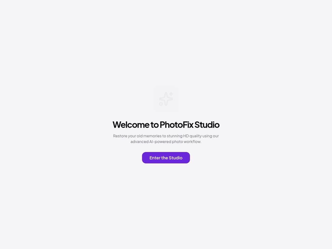 PhotoFix Workflow