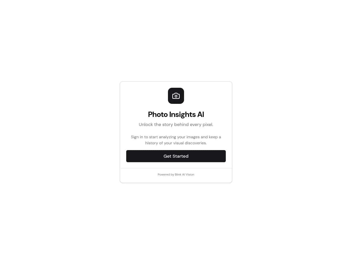 Photo Insights AI