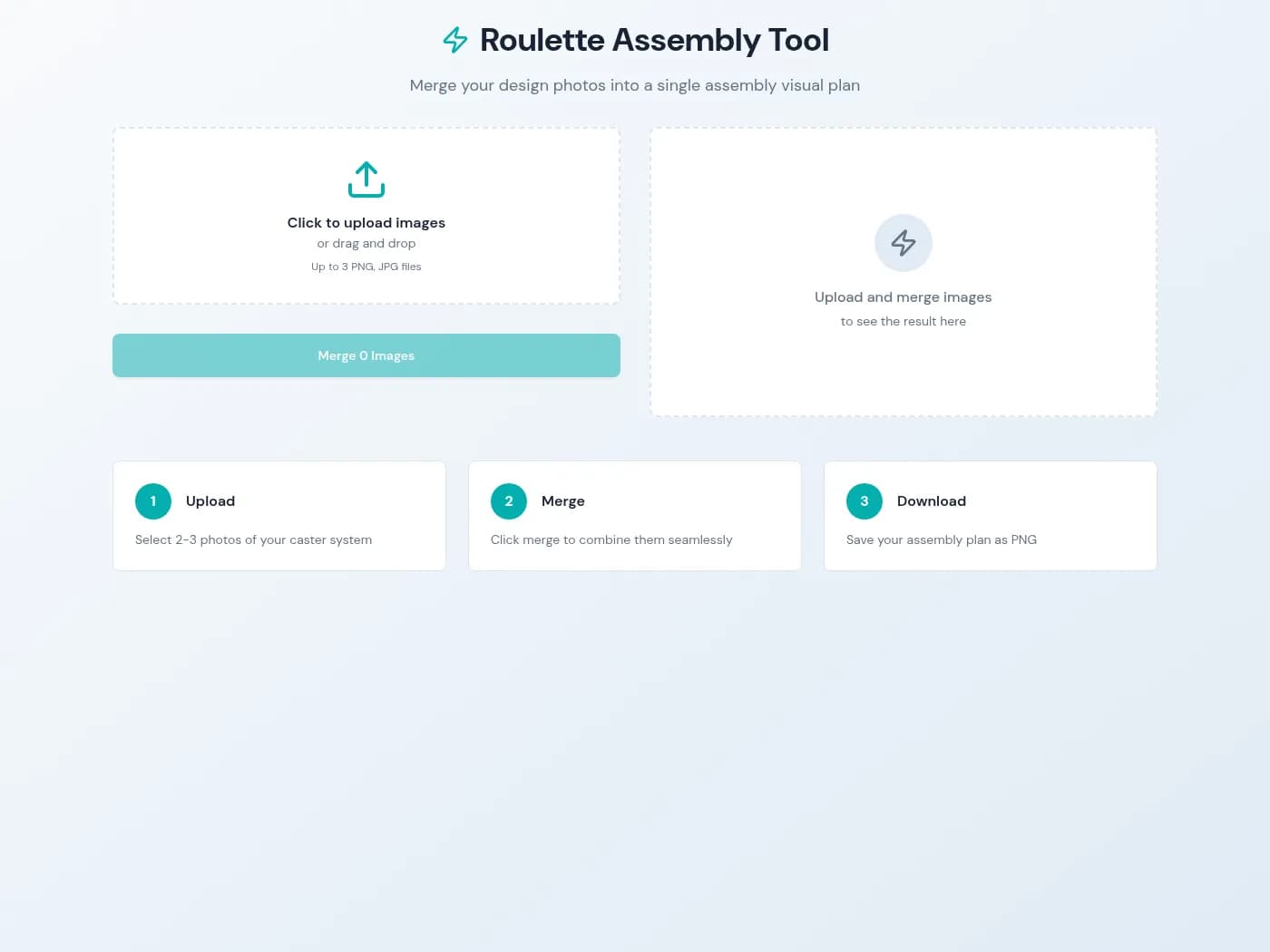 Roulette Assembly Tool