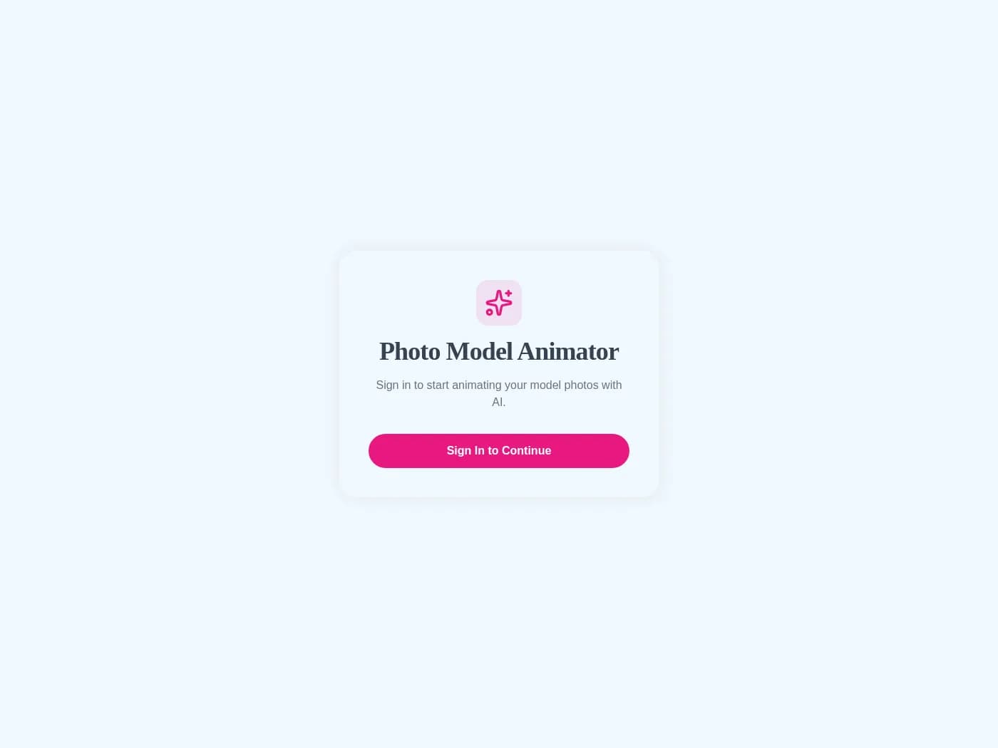 Photo Model Animator