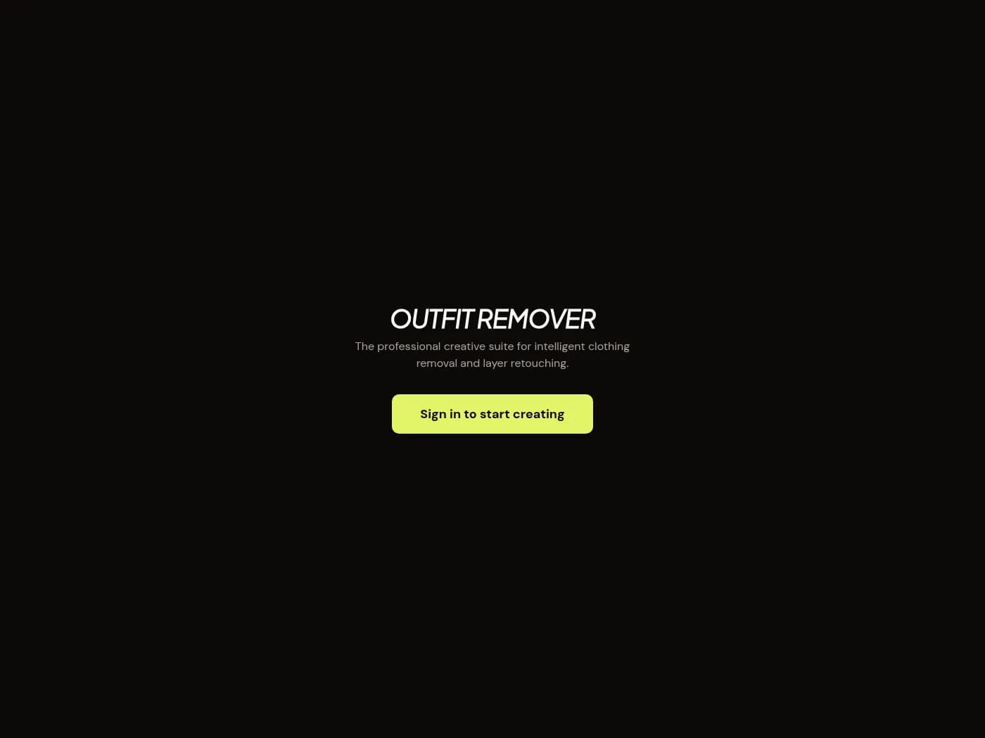 Photo Outfit Remover