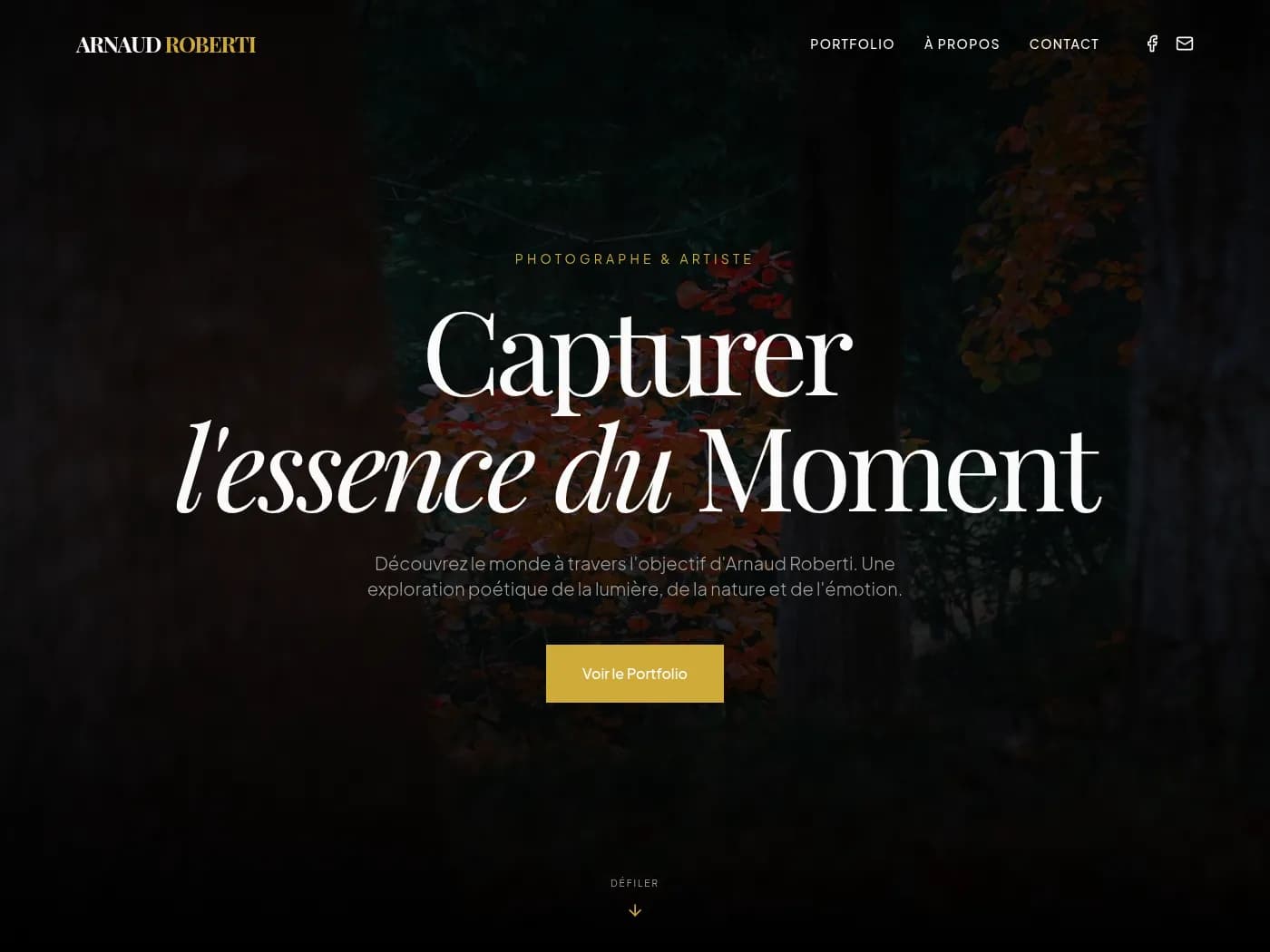 Arnaud Roberti Portfolio