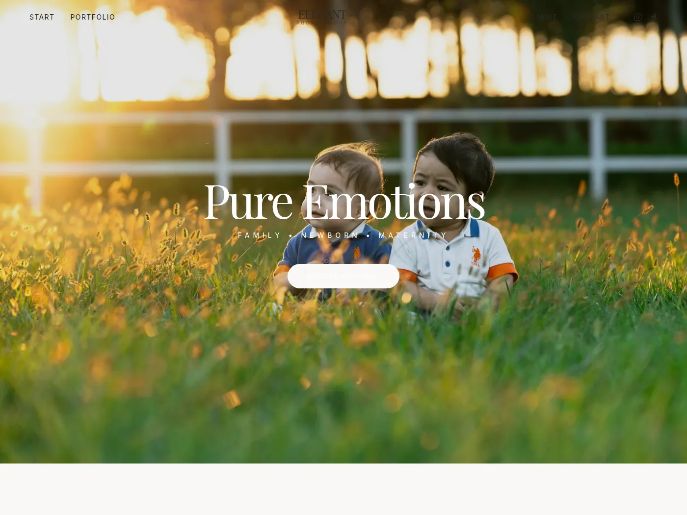 Elegant Portfolio Site