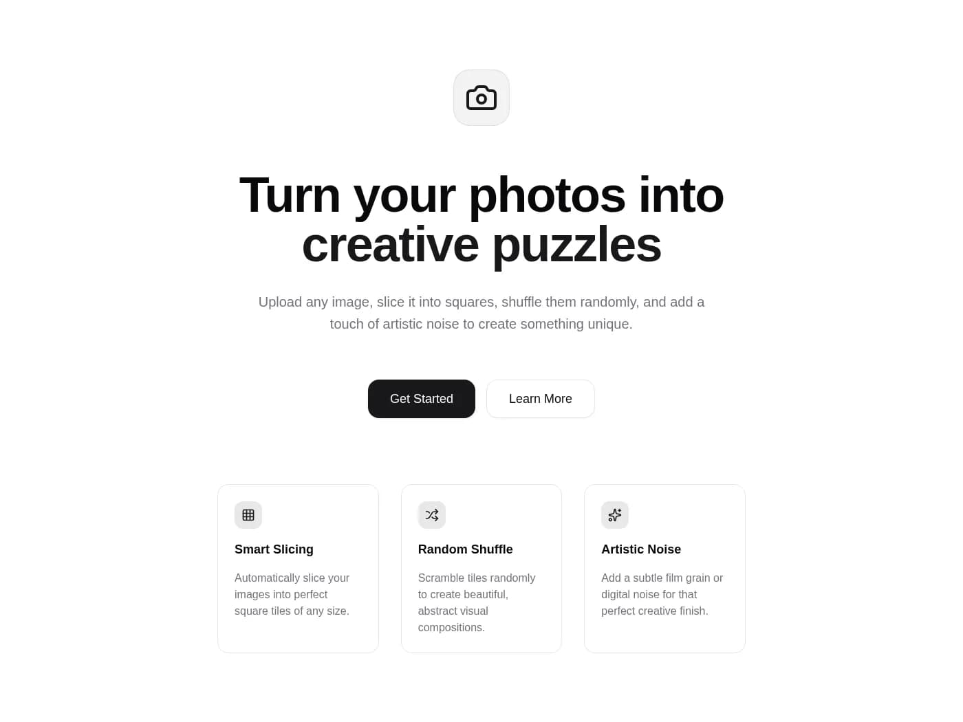 Photo Puzzle Mixer
