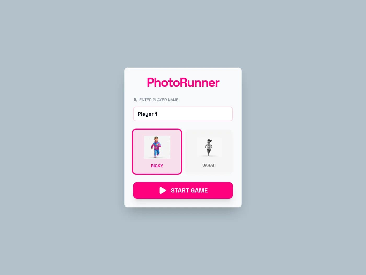 PhotoRunner Arcade