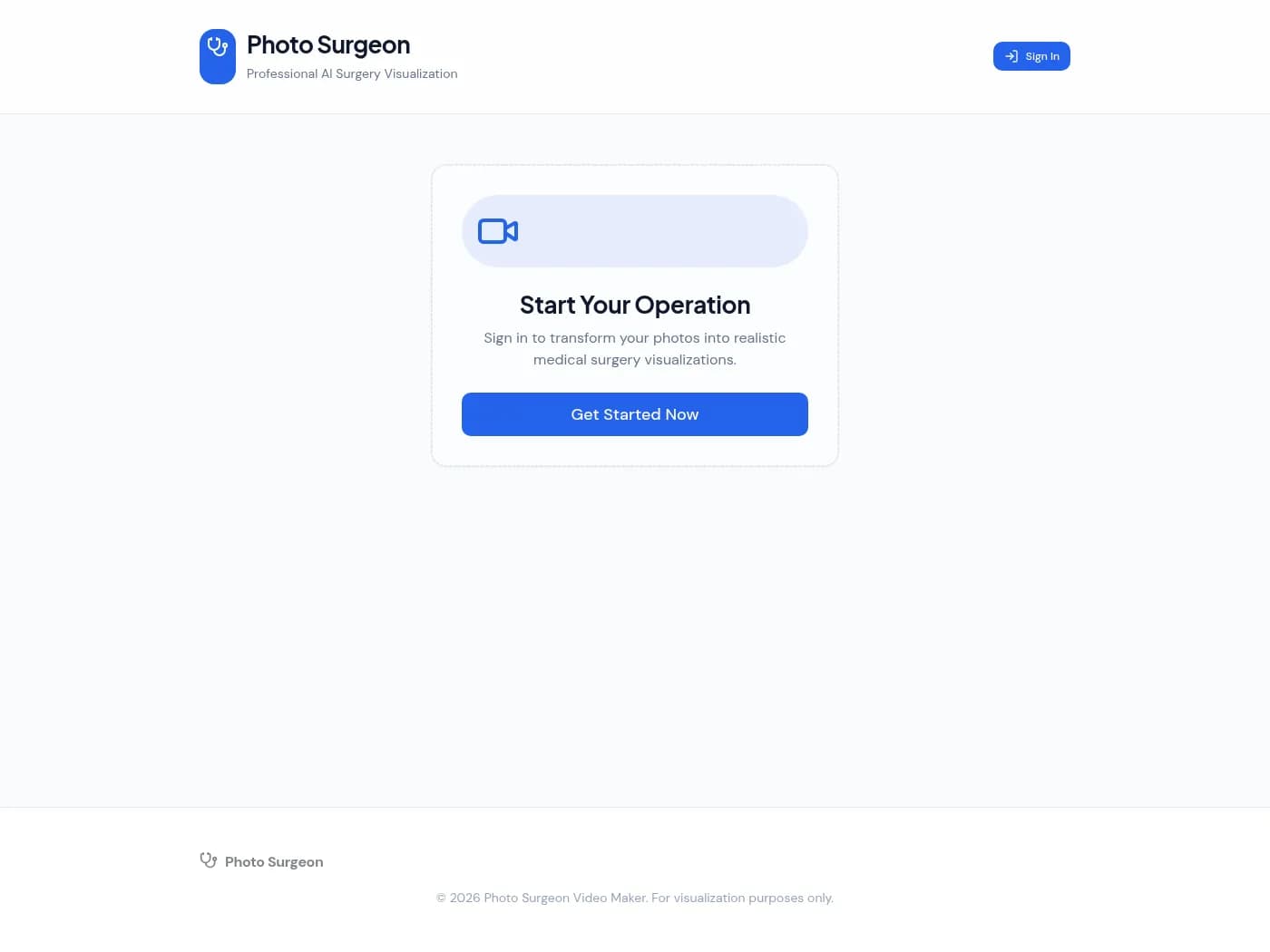 Photo Surgeon Video Maker