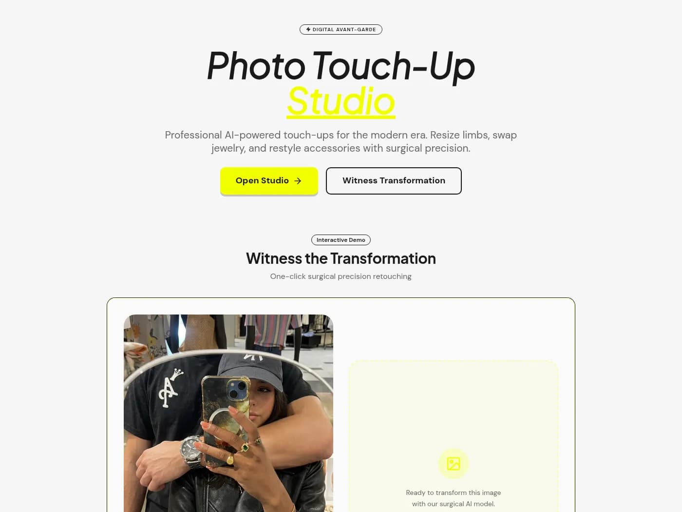 Photo Touch-Up Studio