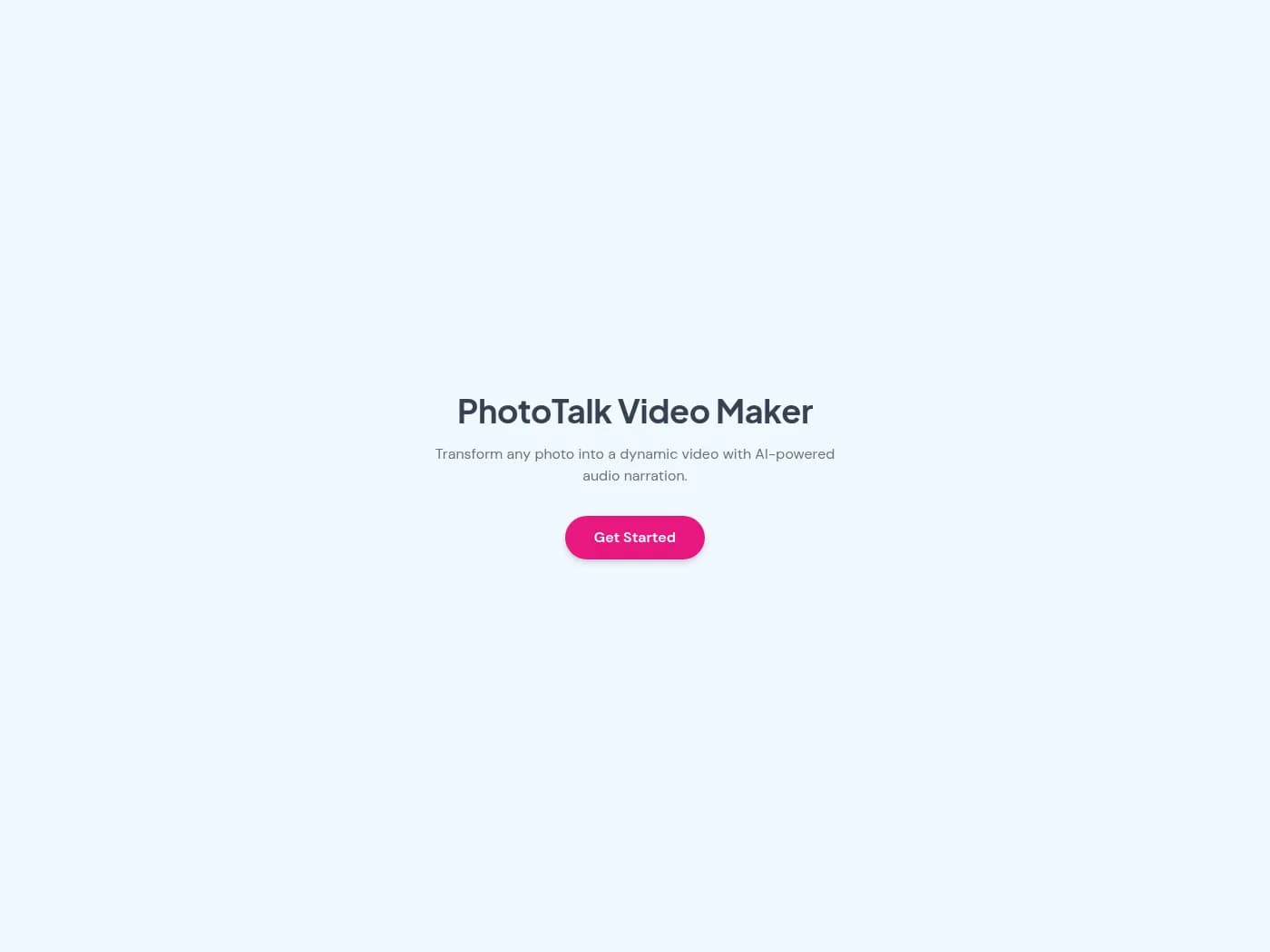 PhotoTalk Video Maker