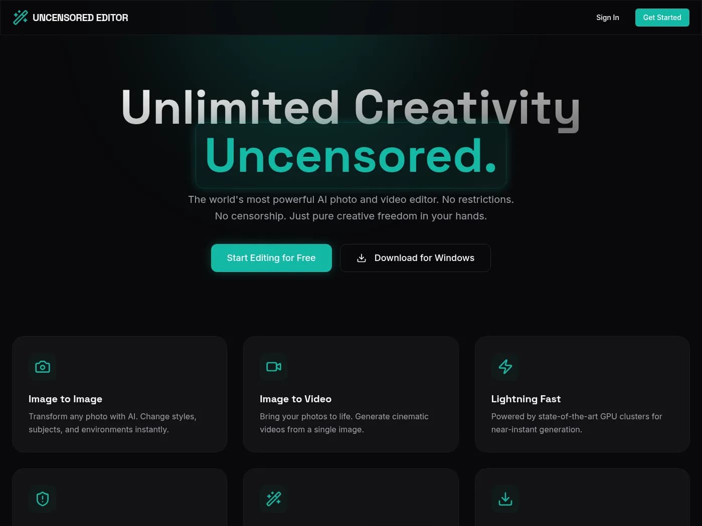 Uncensored Photo Video Editor