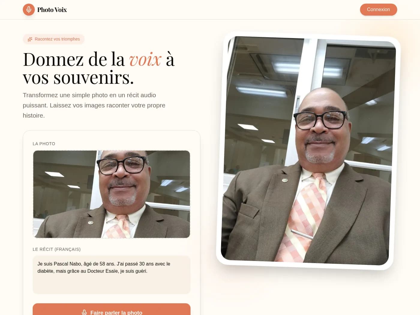 Photo Voice Story (FR)