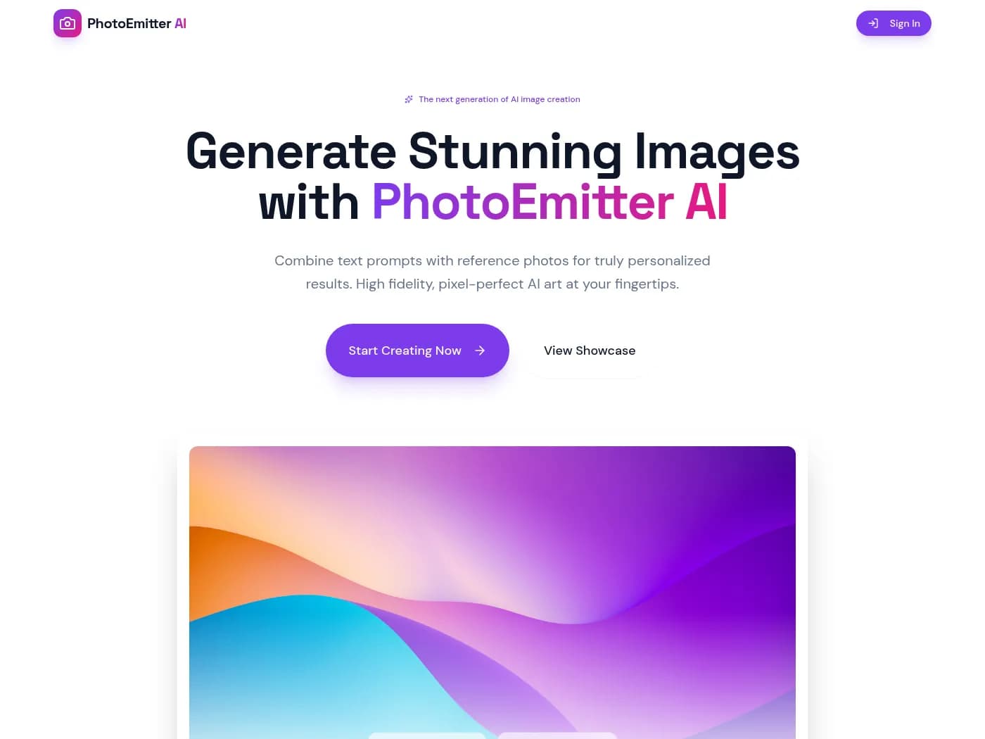 PhotoEmitter AI