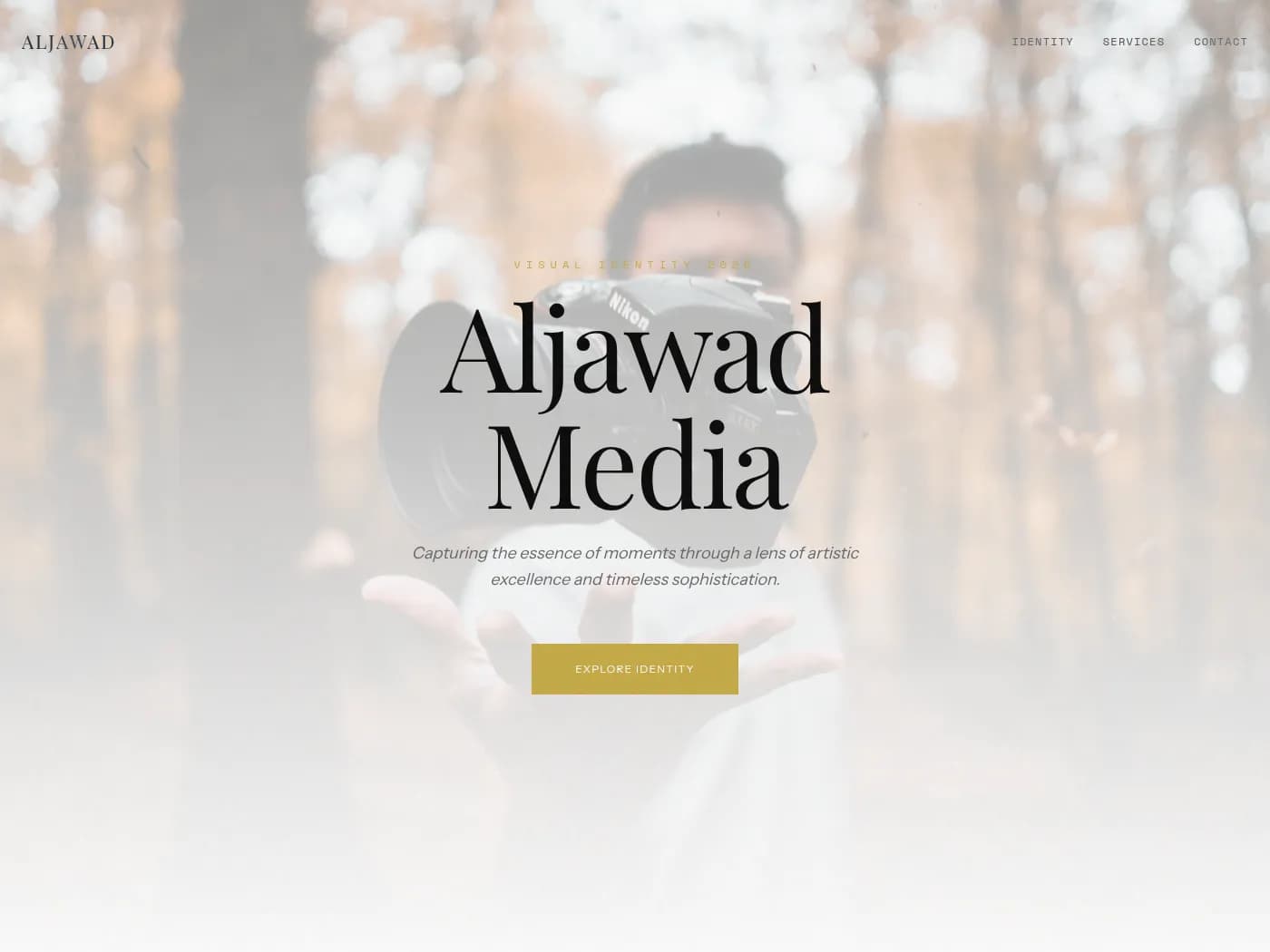 Photographer Visual Identity