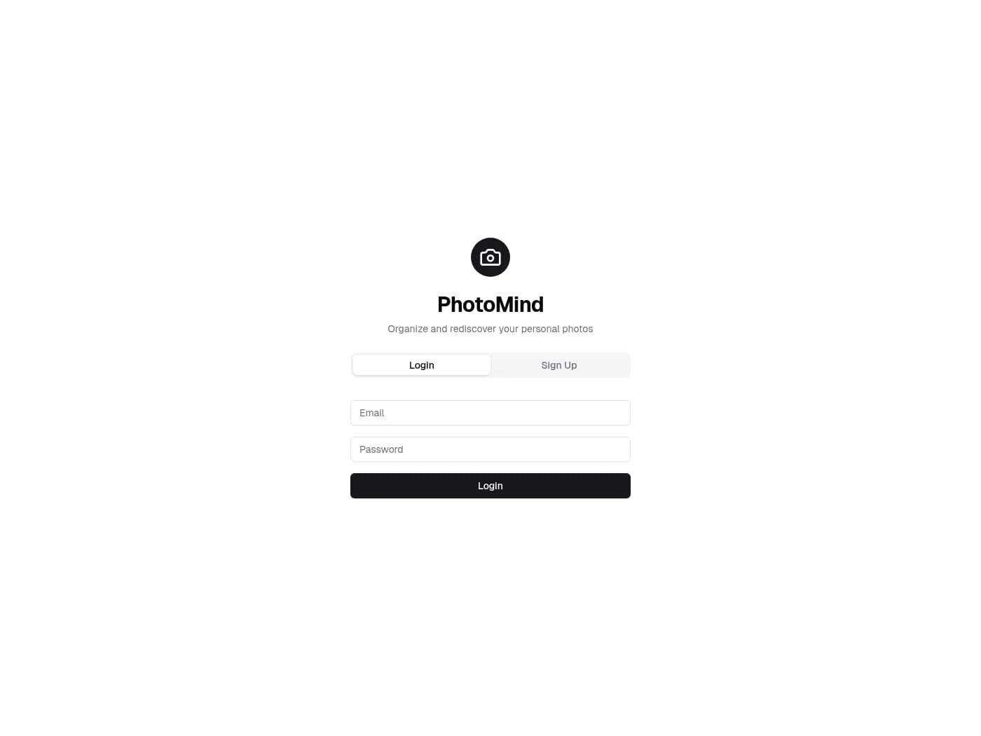 PhotoMind Organizer