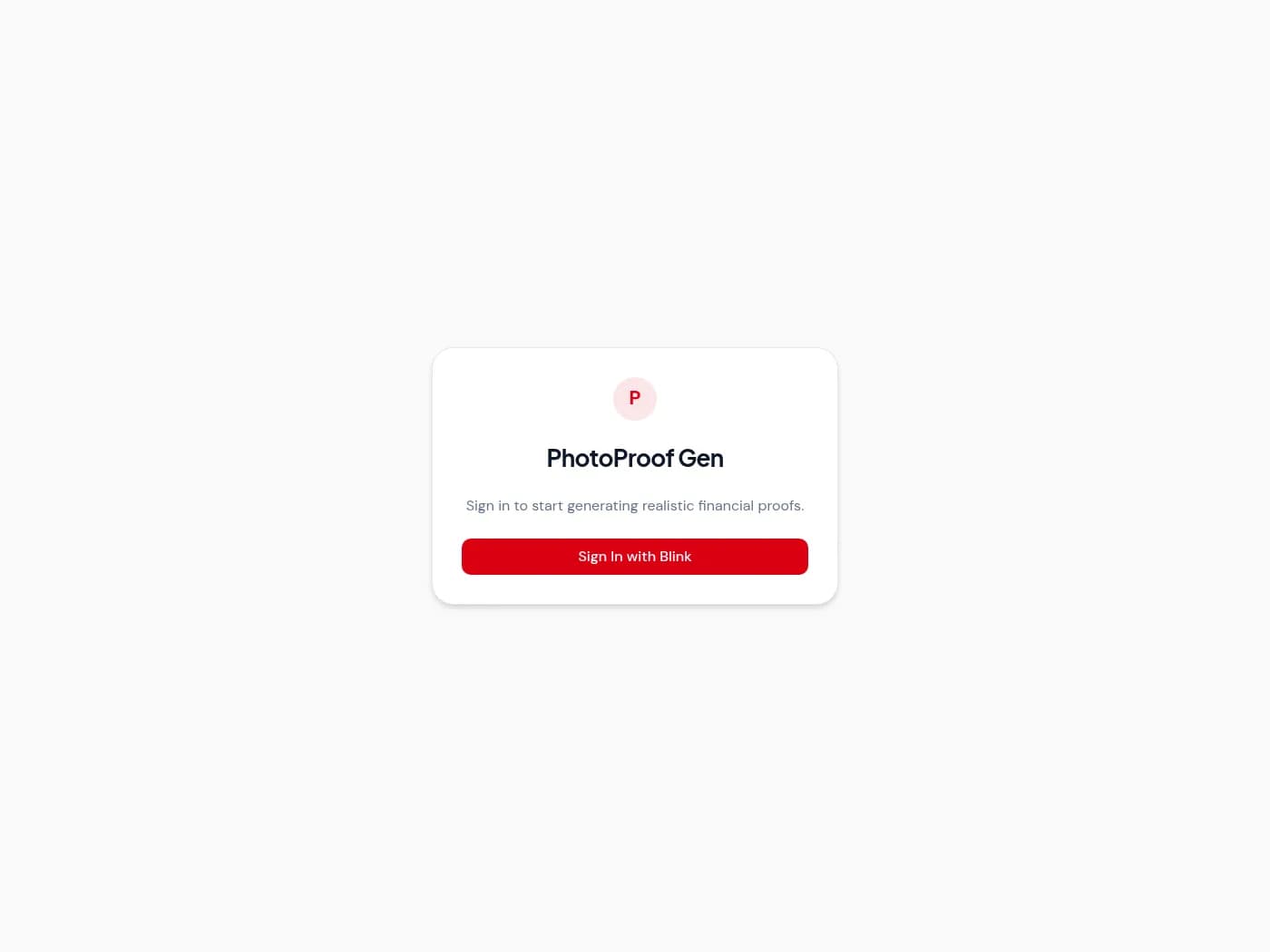 PhotoProof Generator