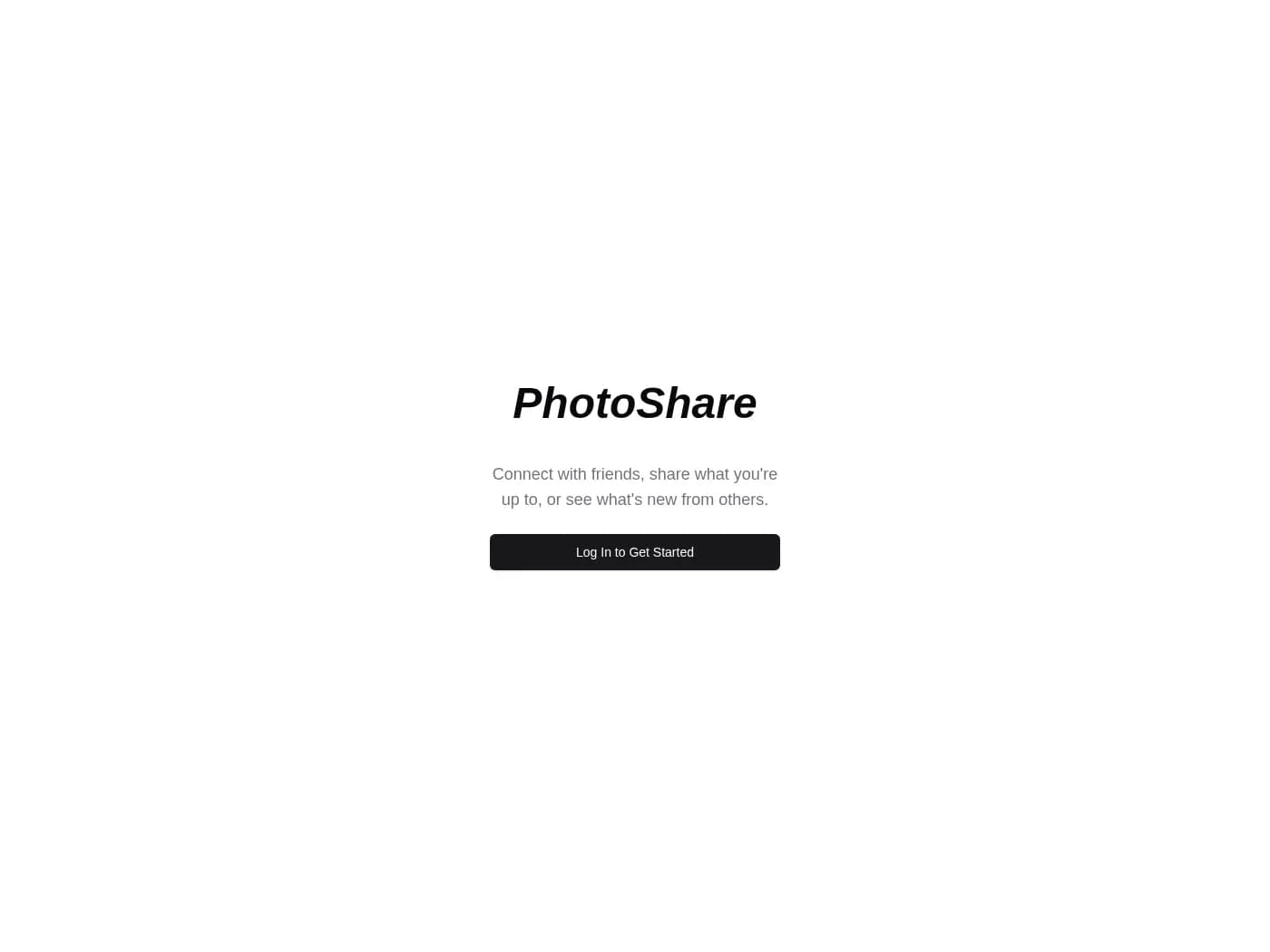 PhotoShare Network