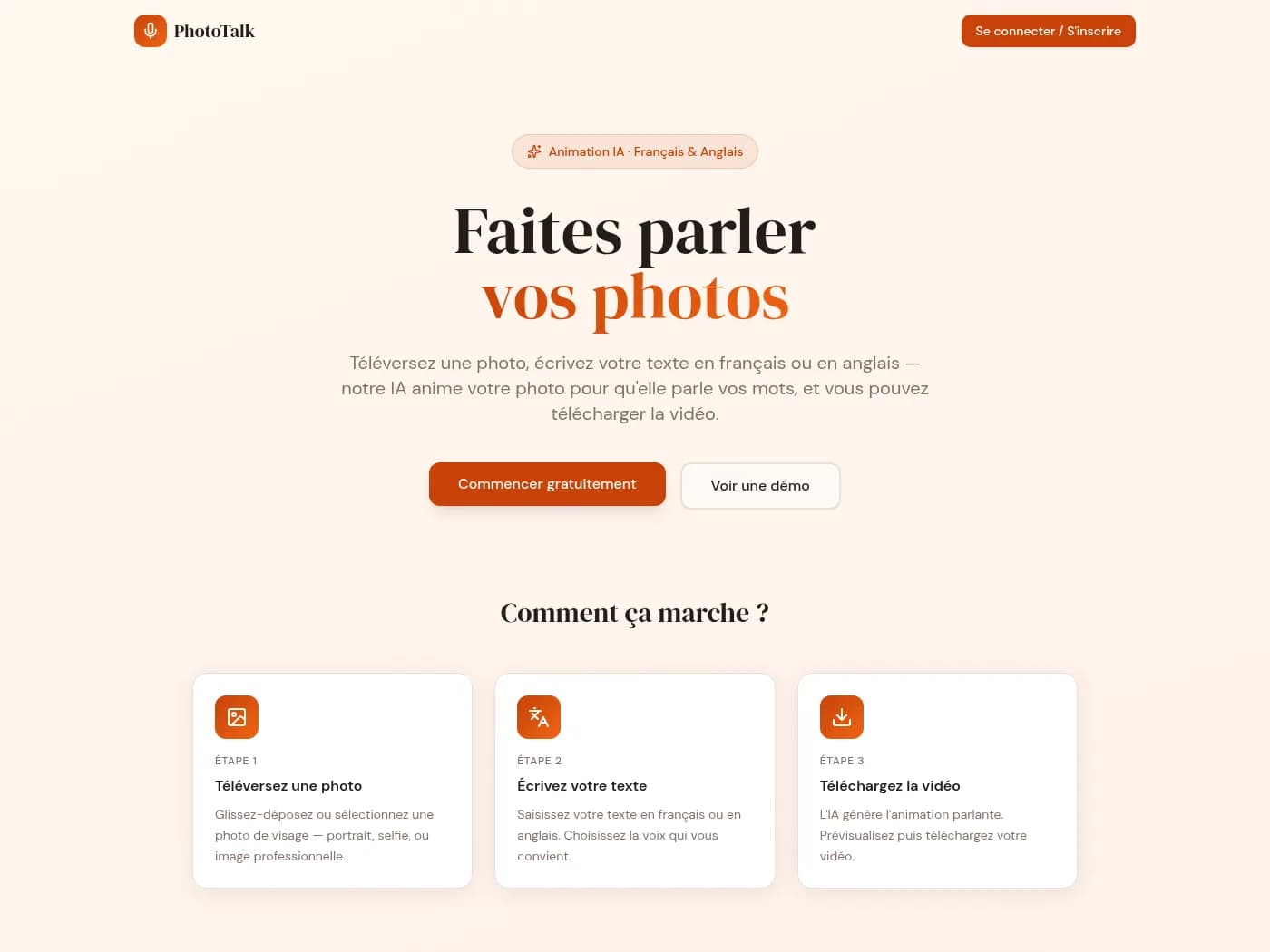 PhotoTalk Animator