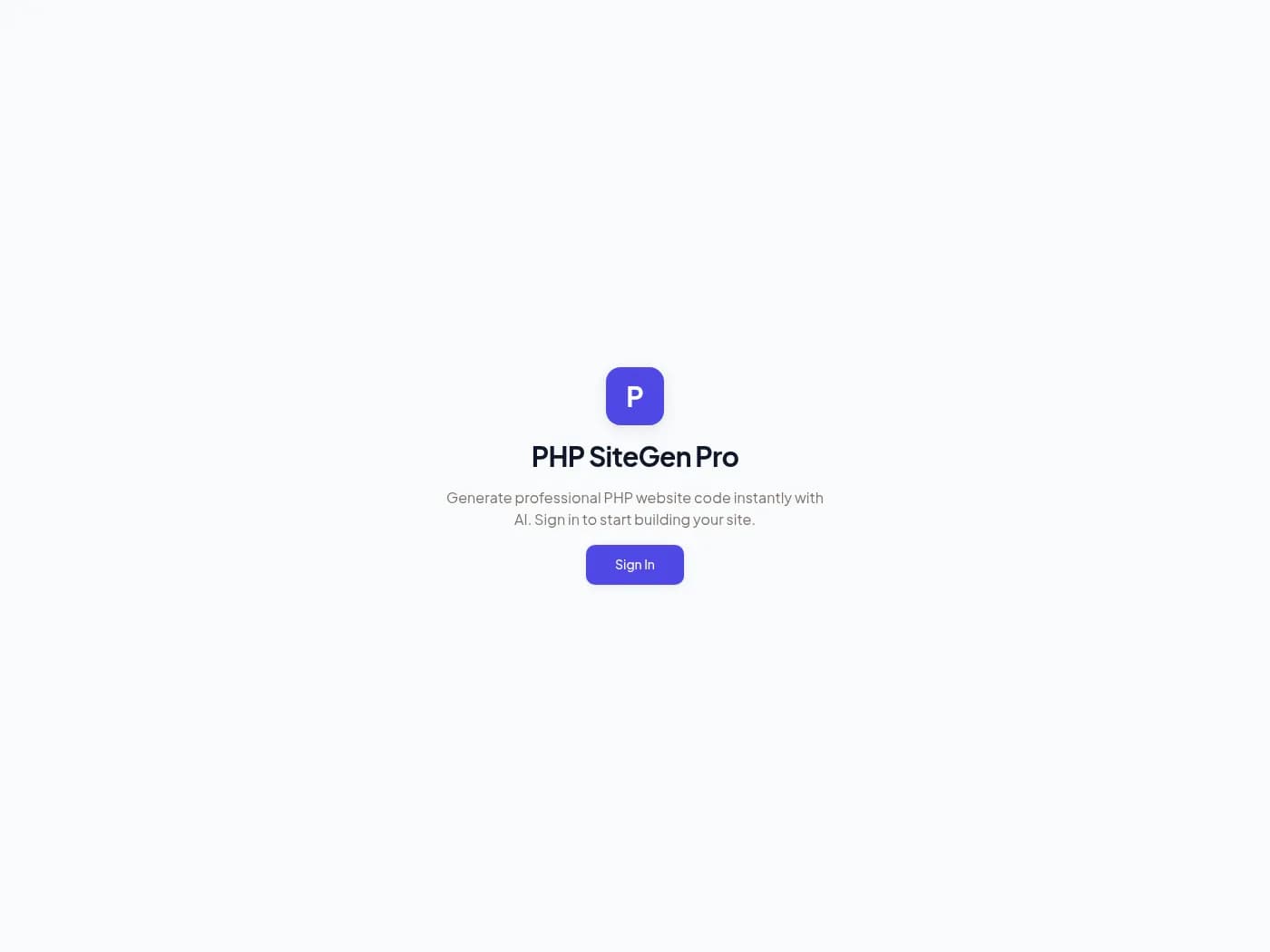 PHP SiteGen Pro