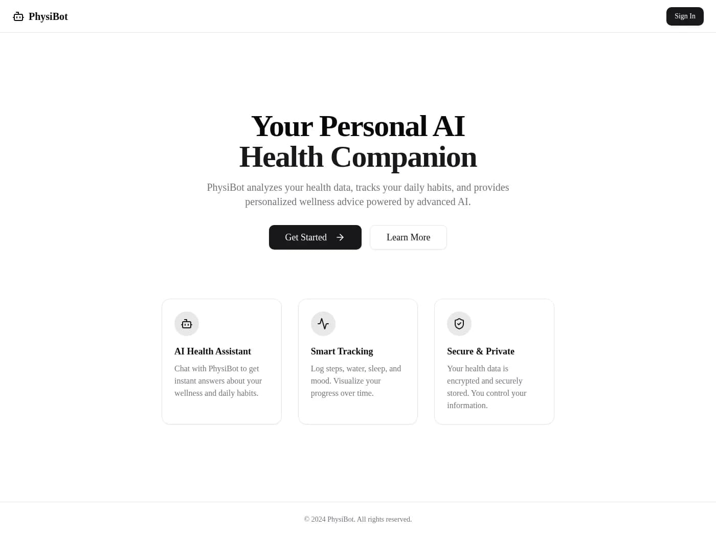 PhysiBot Upgraded