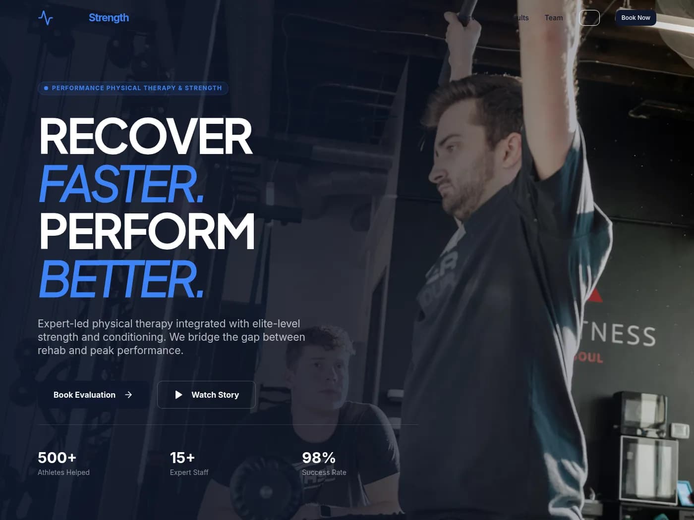 PhysioStrength Pro Site