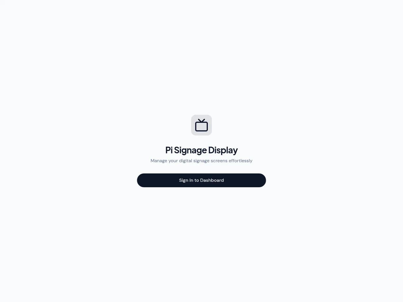 Pi Signage Display