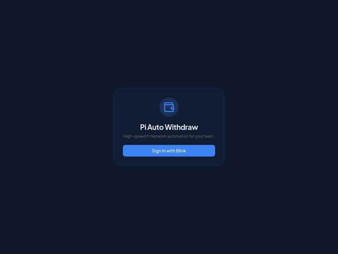 Pi Network Auto Withdraw