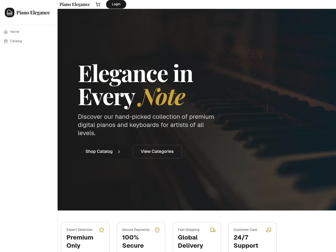 Digital Piano Shop