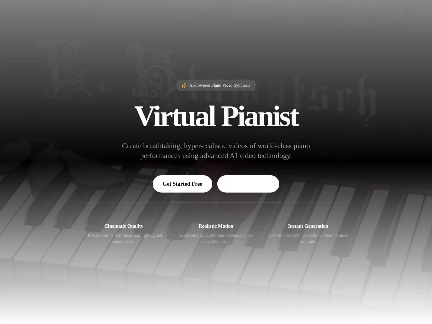 Virtual Pianist Video