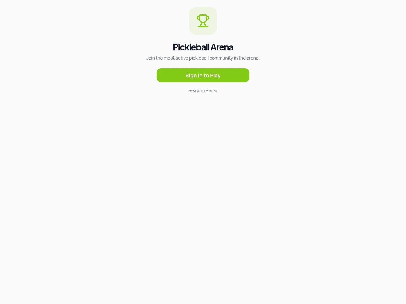Pickleball Arena