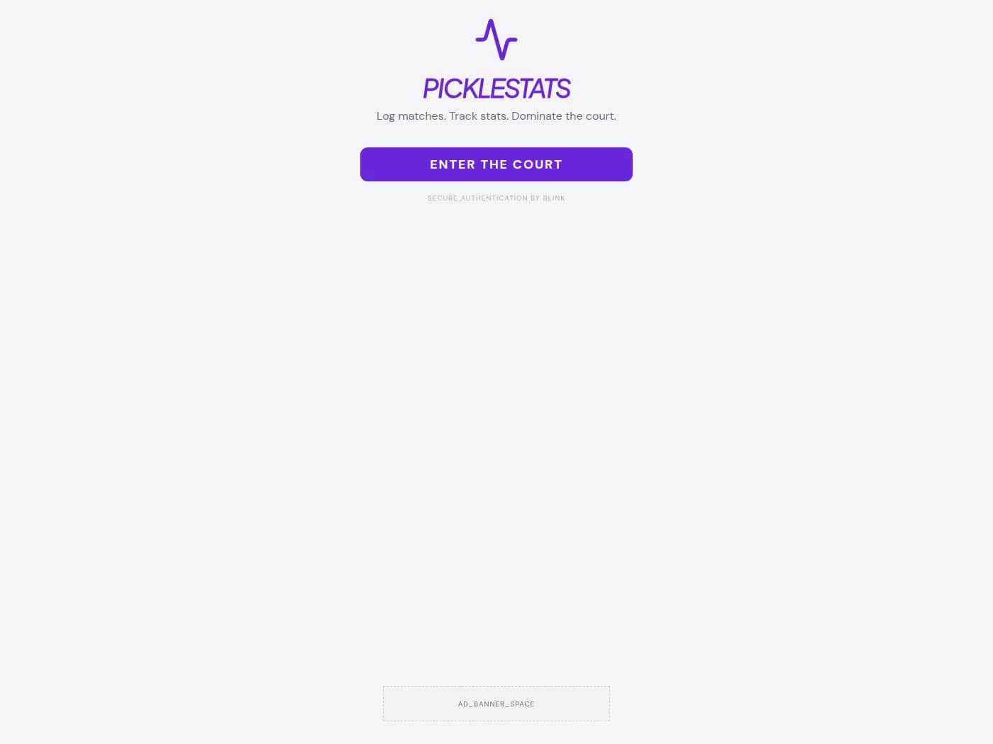 PickleStats Tracker