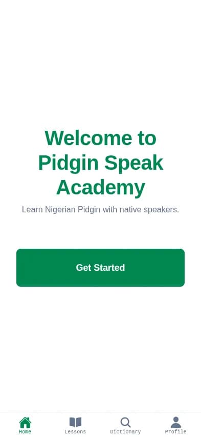 Pidgin Speak Academy