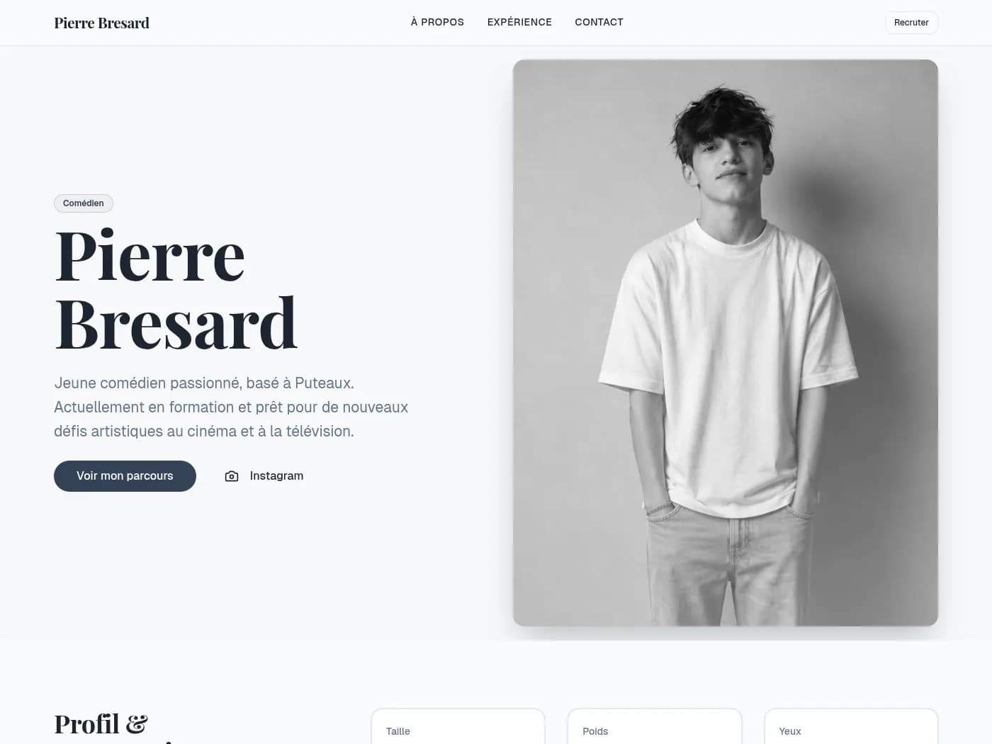 Pierre Bresard Portfolio