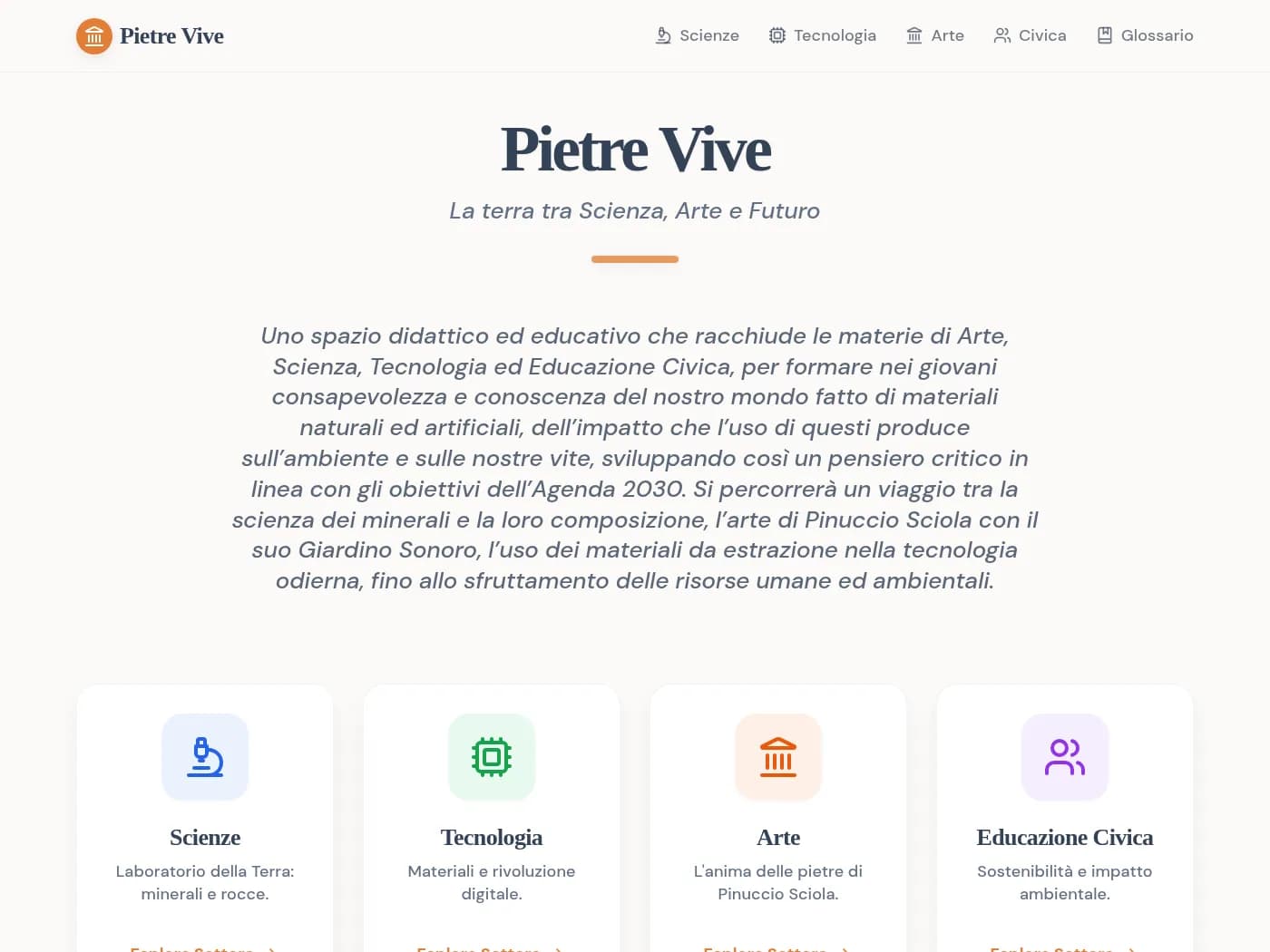 Pietre Vive EdTech Hub