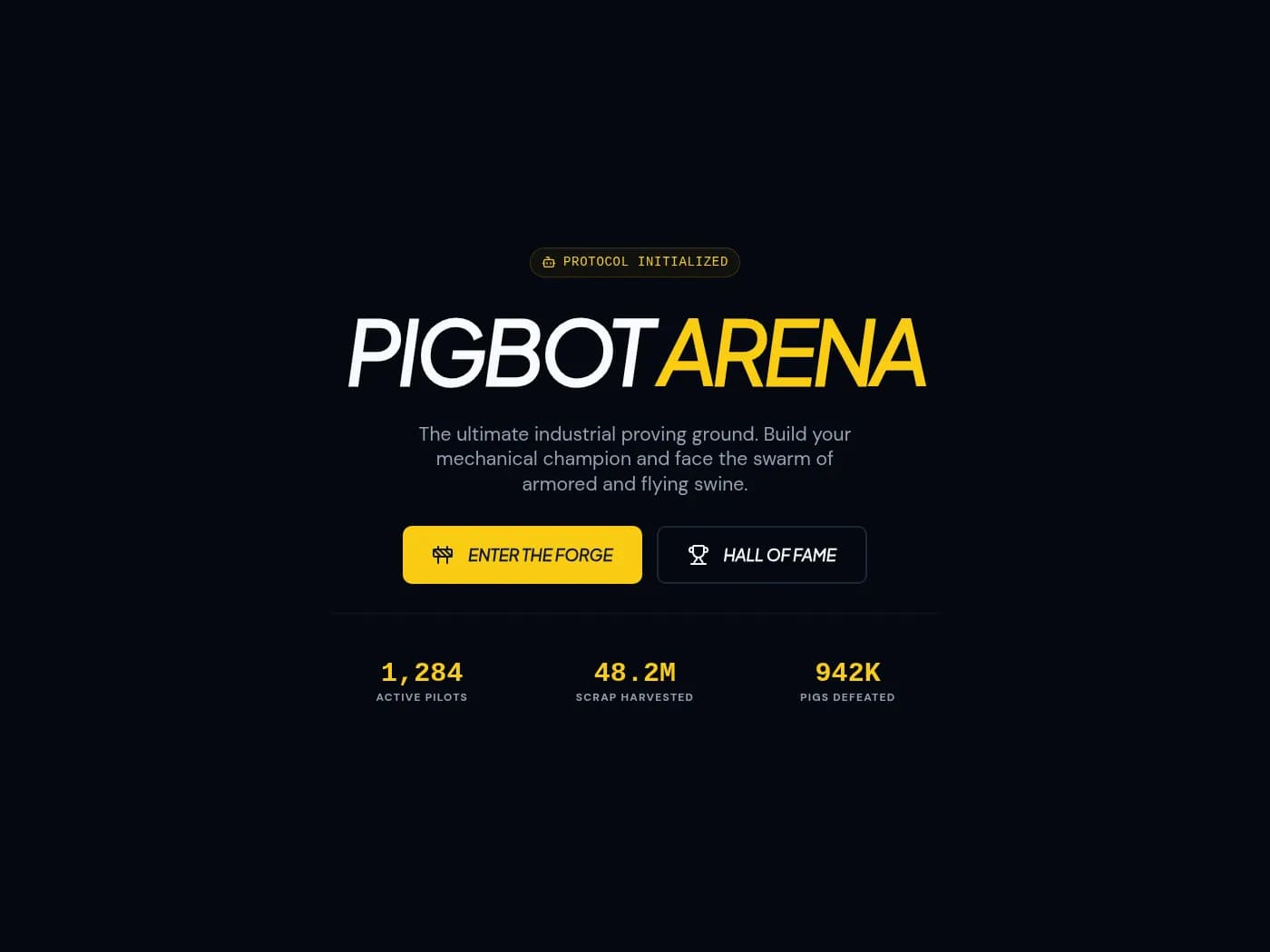 PigBot Arena