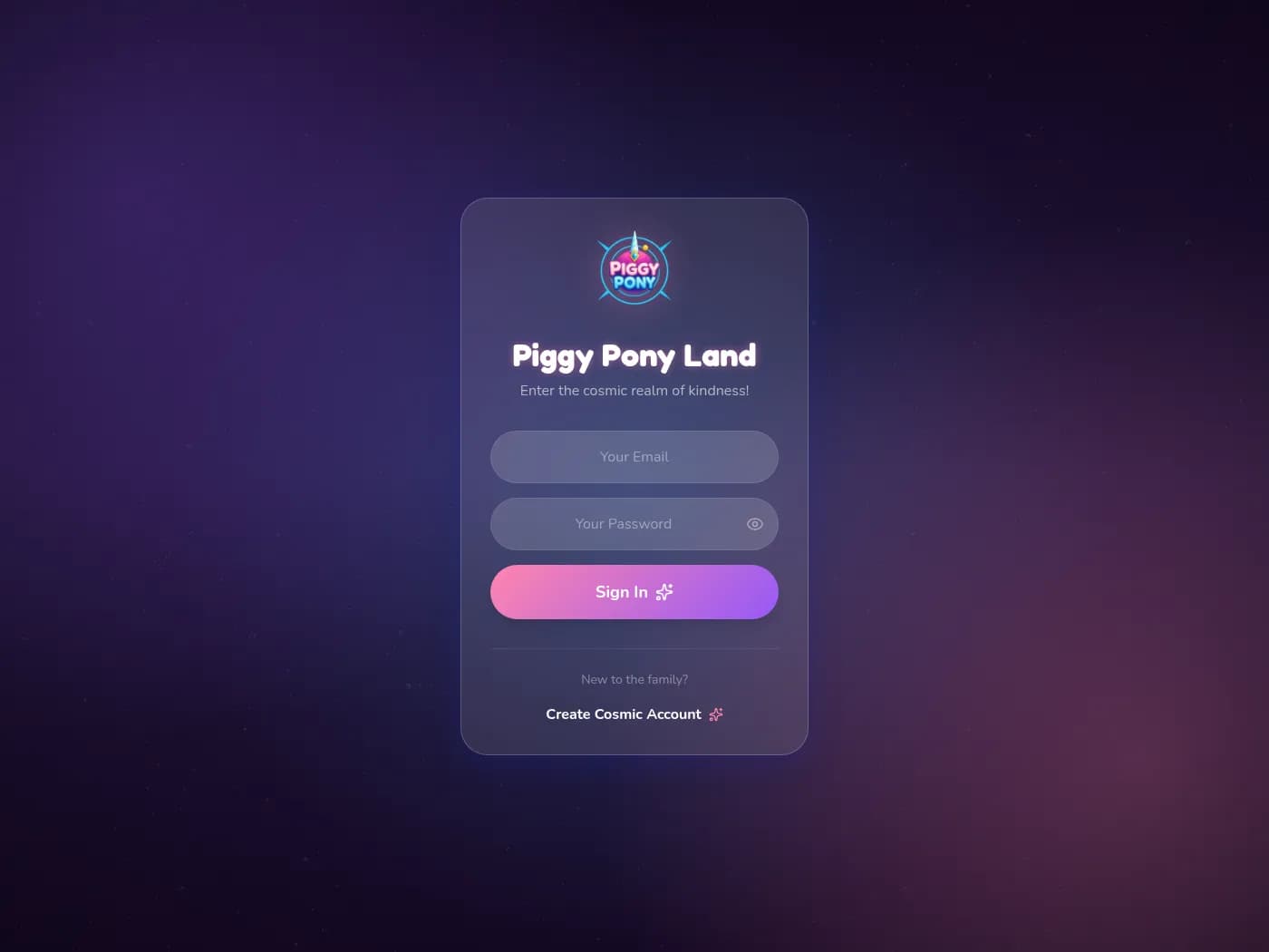 Piggy Pony Land