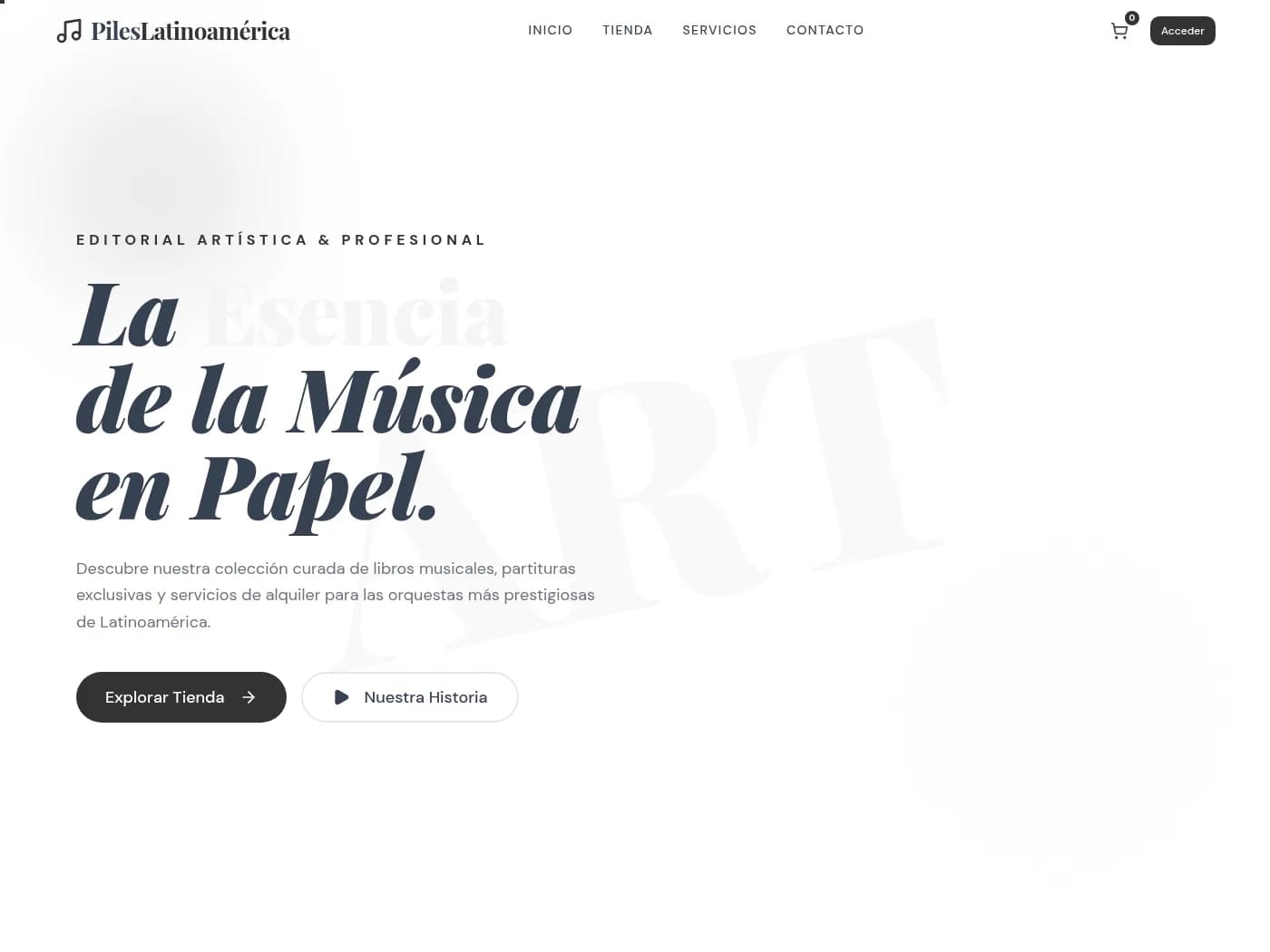 PilesLatinoamérica Web Store