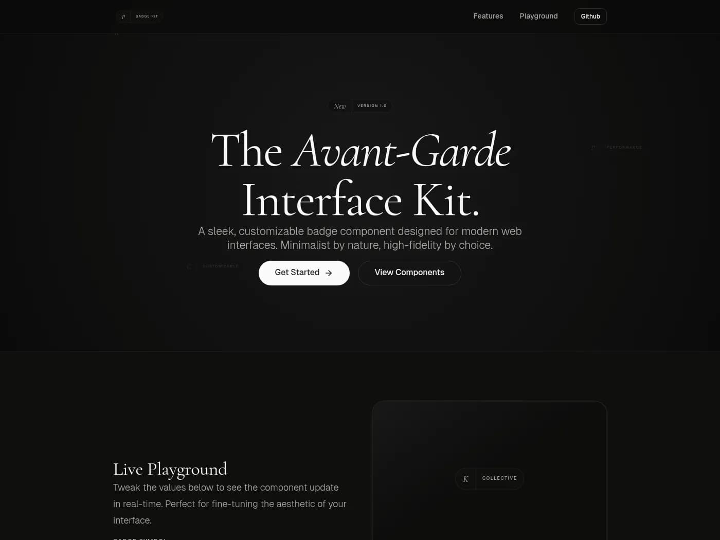 Pill Badge UI Kit