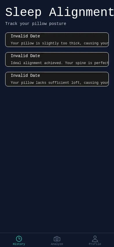 PillowFit Analyzer