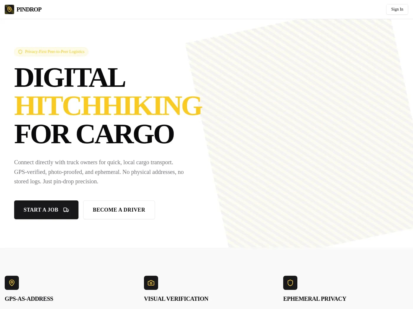 PinDrop Logistics