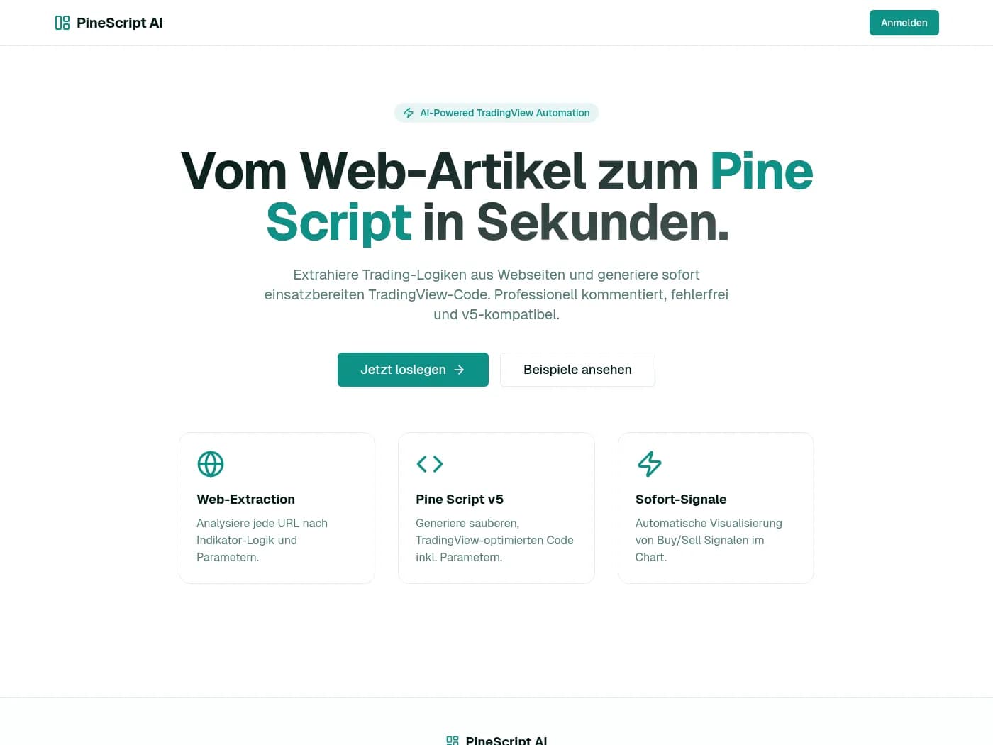 Pine Script AI Coder