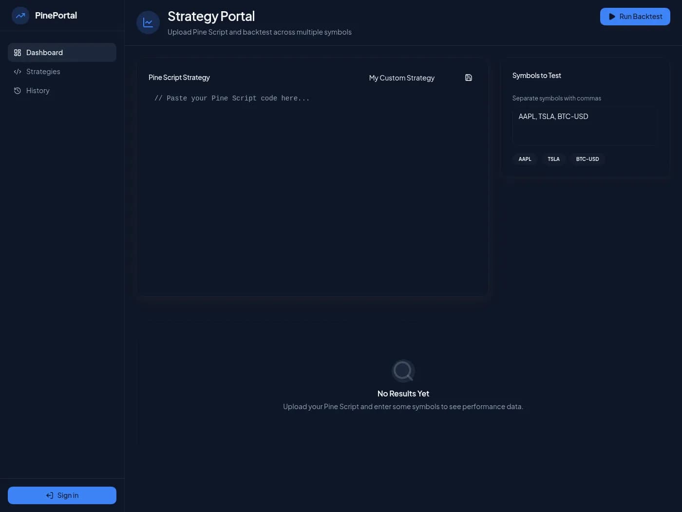 PineStrategy Portal