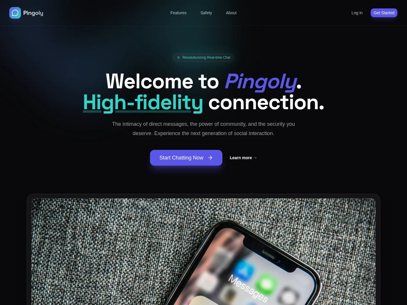 Pingoly Chat Web