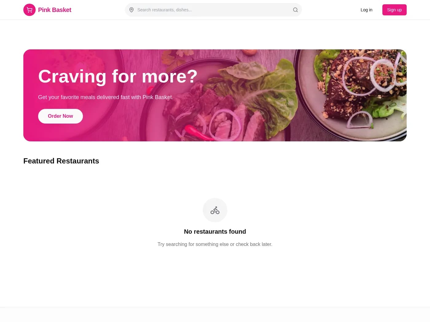 Pink Basket